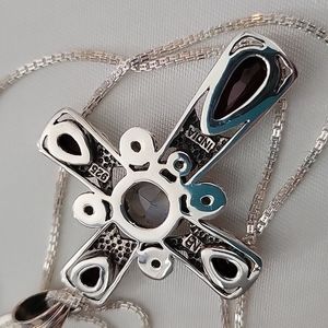 Nicky Butler | Jewelry | Nicky Butler Sterling Silver Cross Pendant And ...